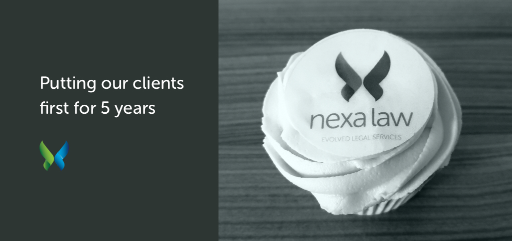 Happy 5th birthday nexa! - Nexa Law